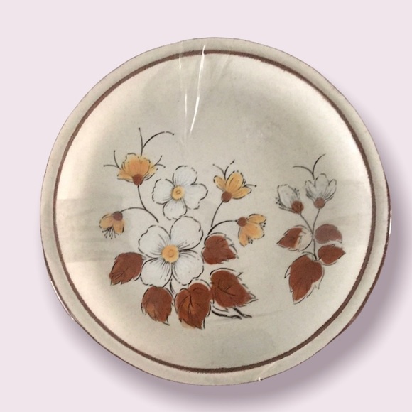 Vintage | Dining | Vintage Formastone Floral Hand Decorated Plates ...